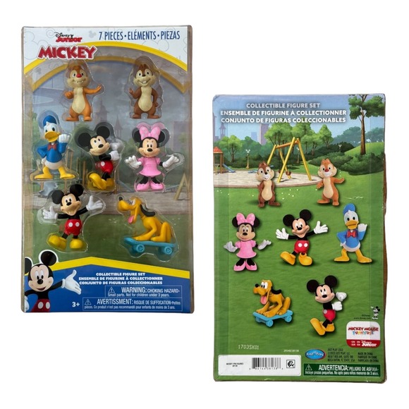 Disney | Toys | 7 Piece Disney Mickey Mouse Collectible Figurines ...